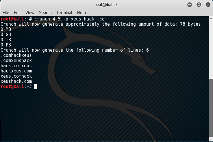 Creating Wordlists With Crunch | Hacking Tutorials by Xeus